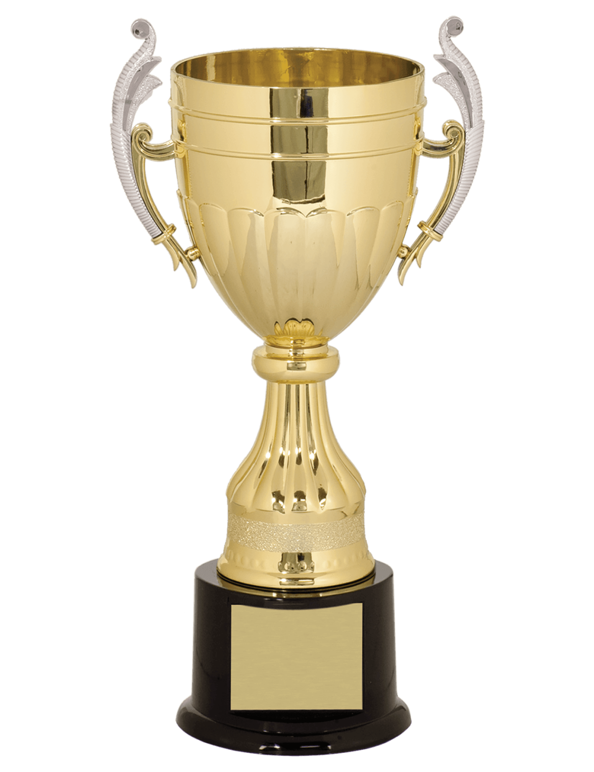 Gold/Silver Plastic Completed Cup Trophy – Barsana Awards & Trophies
